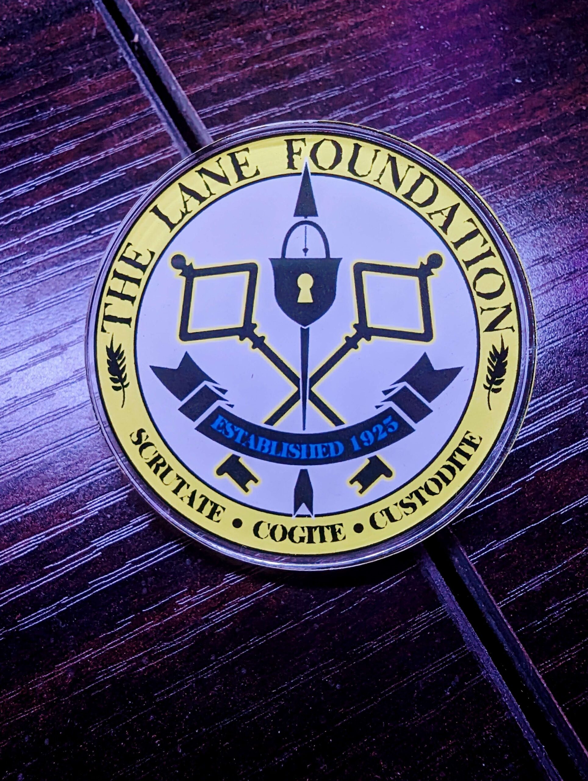 Lane Foundation 2″ Pin – The Old Ways Podcast